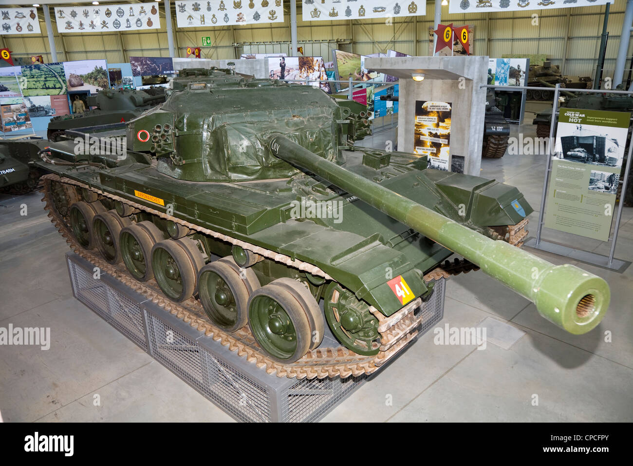 Centurion Mark 3 Main Battle Tank (MBT) / exhibit on display at The ...