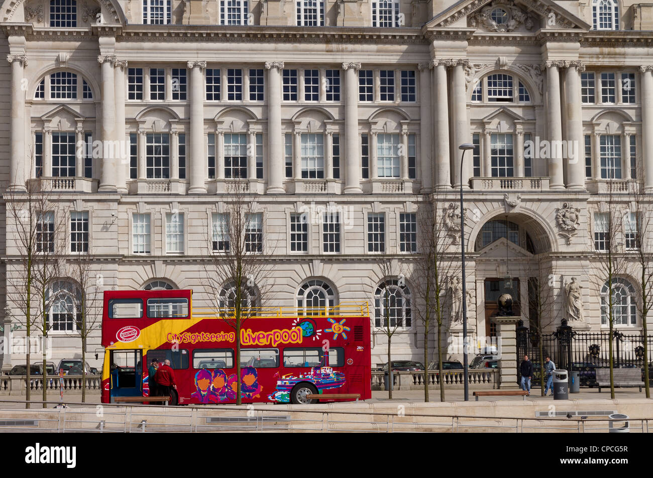 Port of Liverpool Building, a Grade II listed building in Liverpool ...