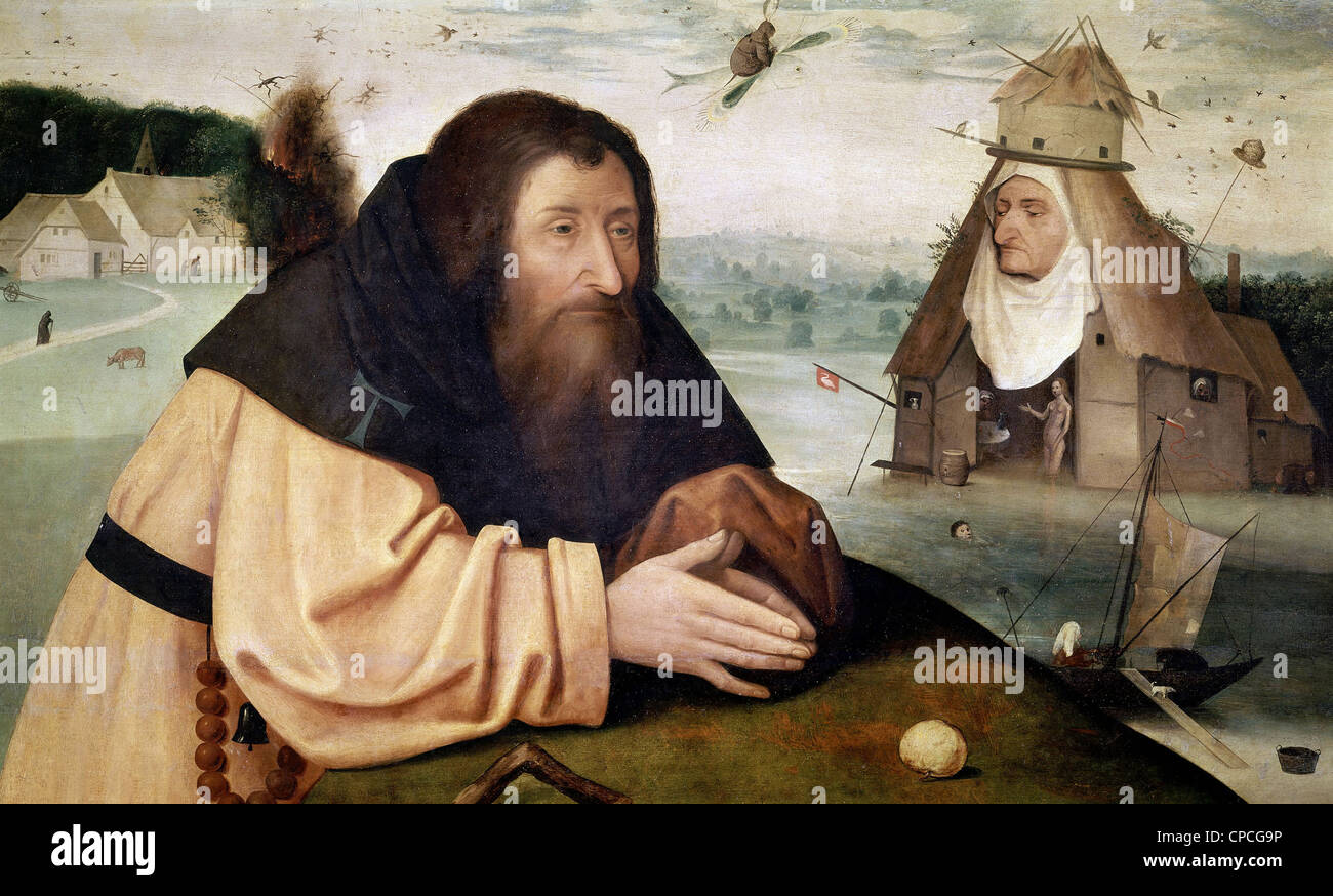Hieronymus Bosch The Temptation of Abbot St. Anthony Prado Museum ...