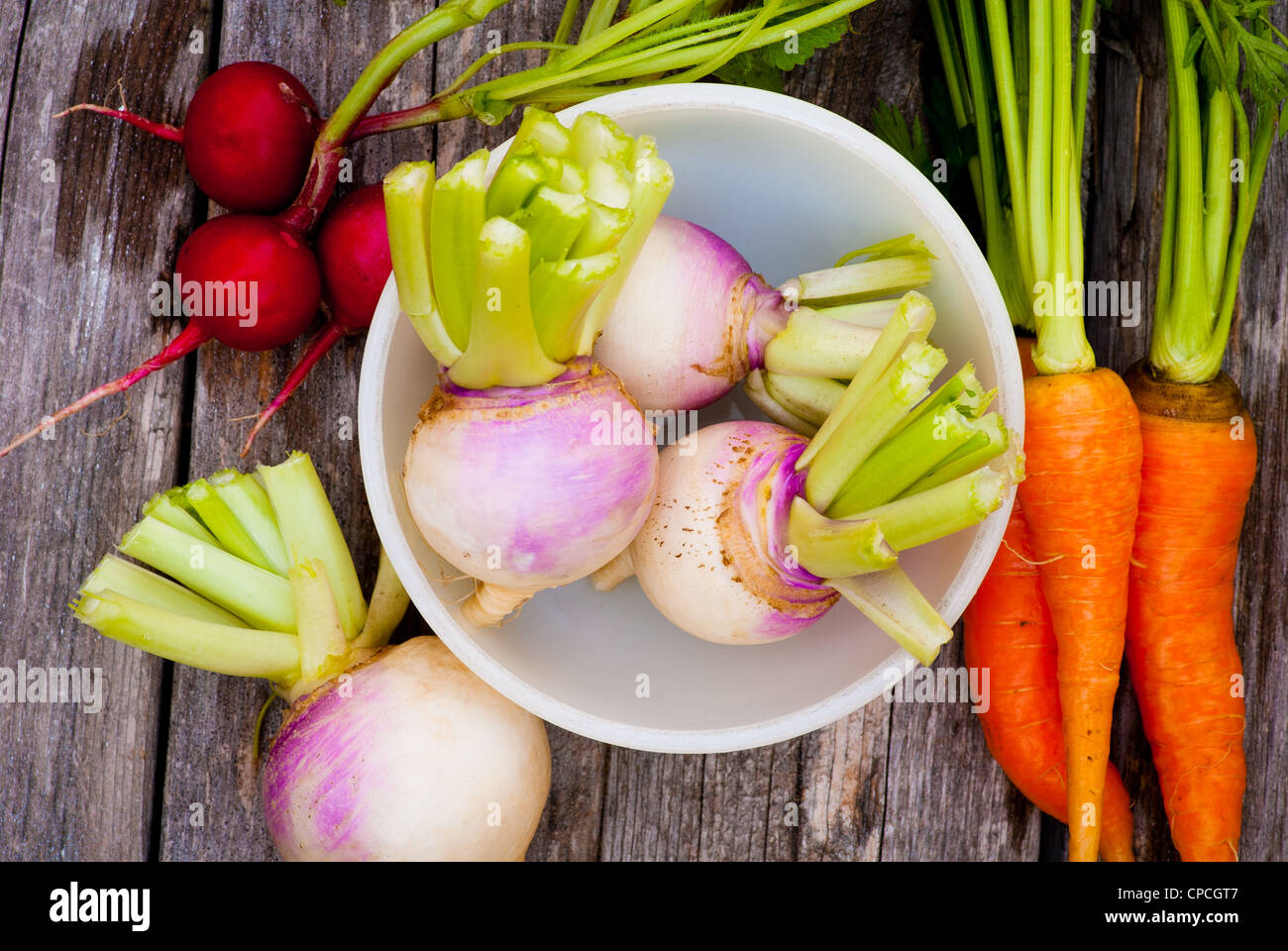 Fresh Root Vegetables Stock Photo - Alamy