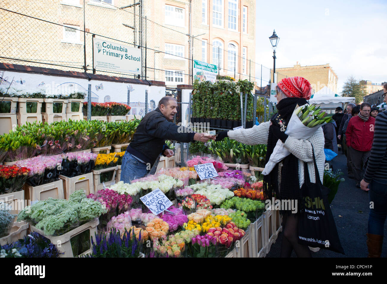 columbia road flower market