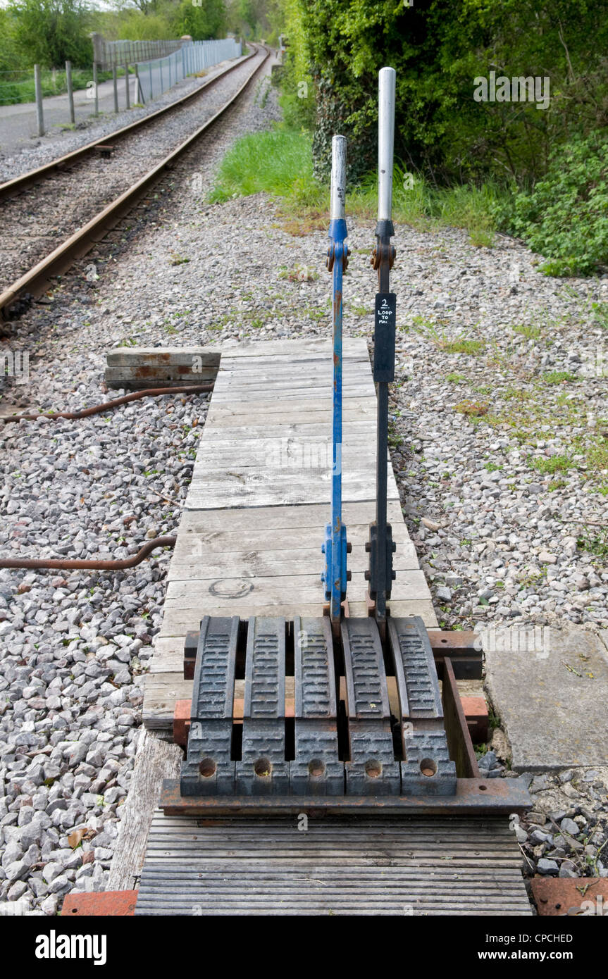 Railway switch hi-res stock photography and images - Alamy