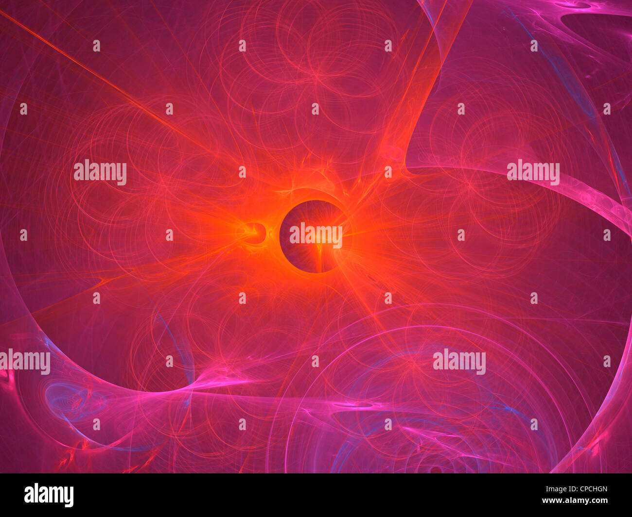Fractal flame math visualisation background Stock Photo - Alamy