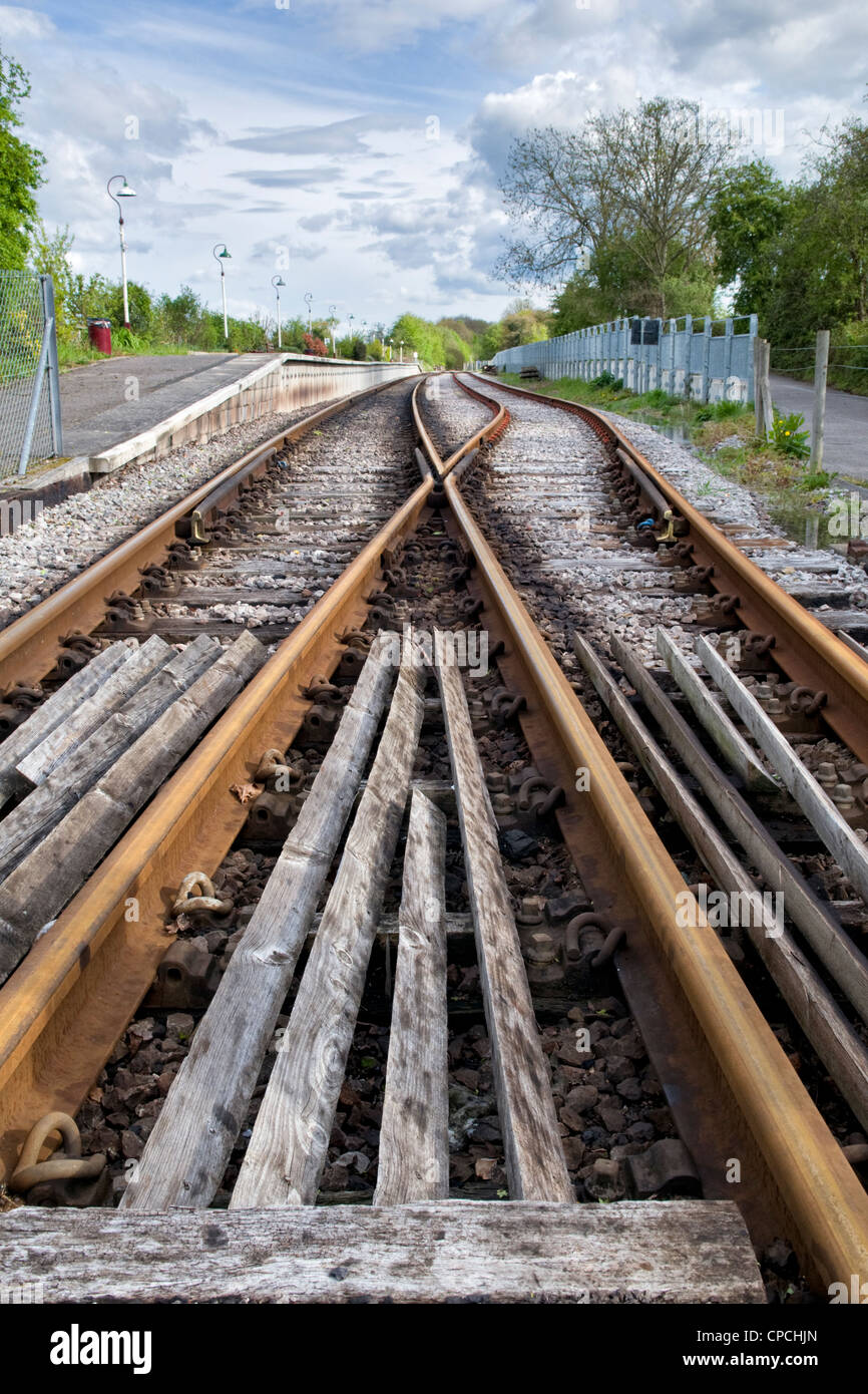 Avon riverside station on the Avon valley railway line near Saltford ...