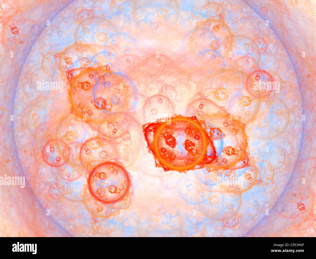 Fractal flame math visualisation background Stock Photo - Alamy