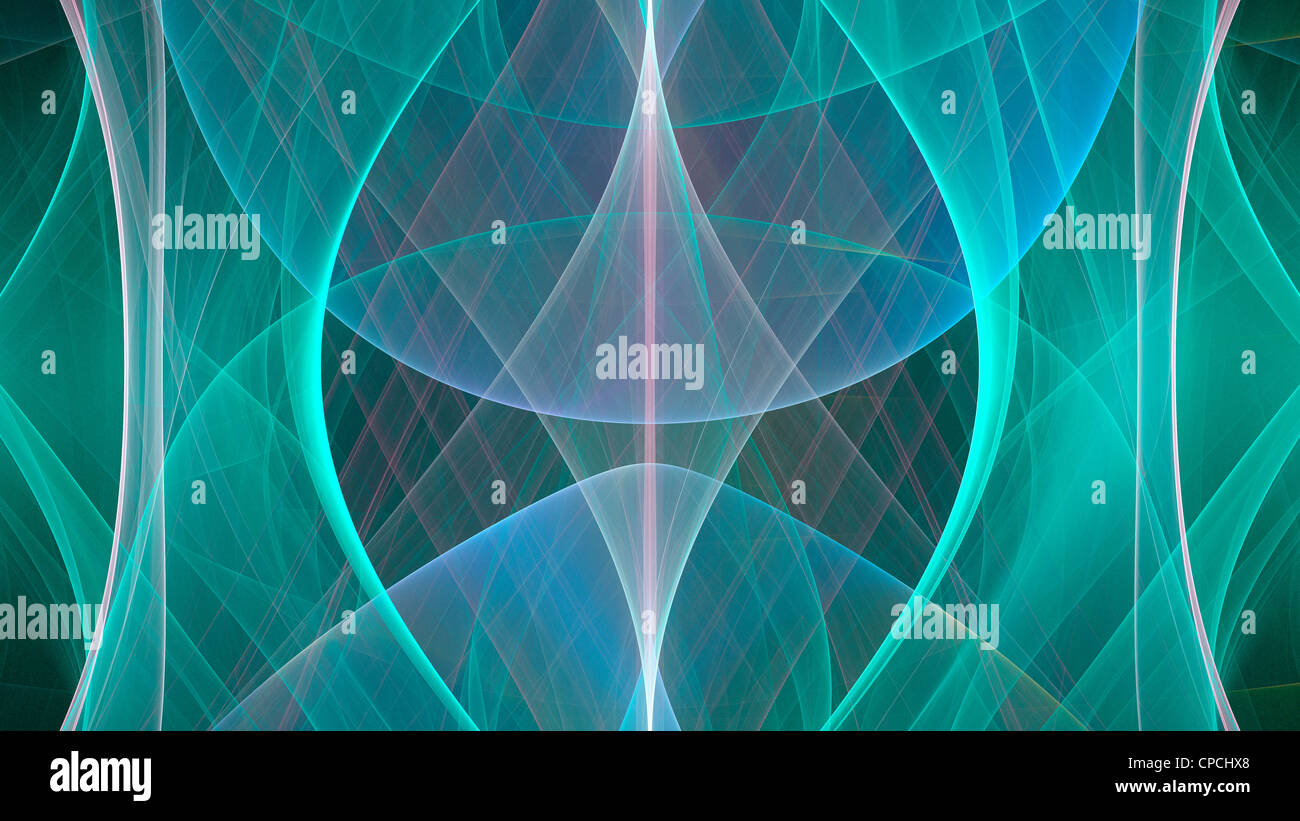 Fractal flame math visualisation background Stock Photo - Alamy