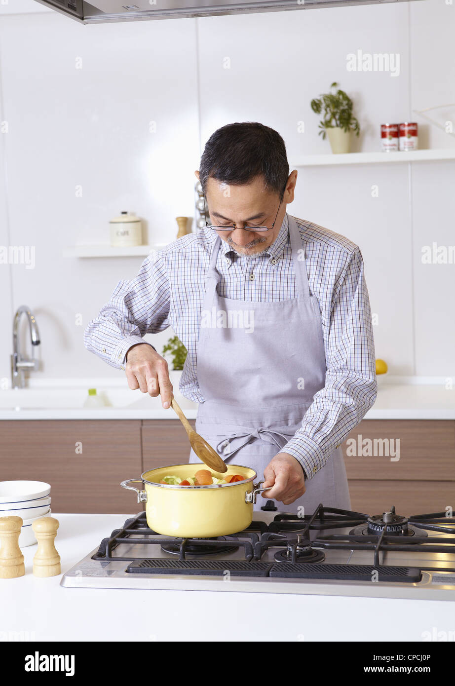 Upper cooking hi-res stock photography and images - Alamy