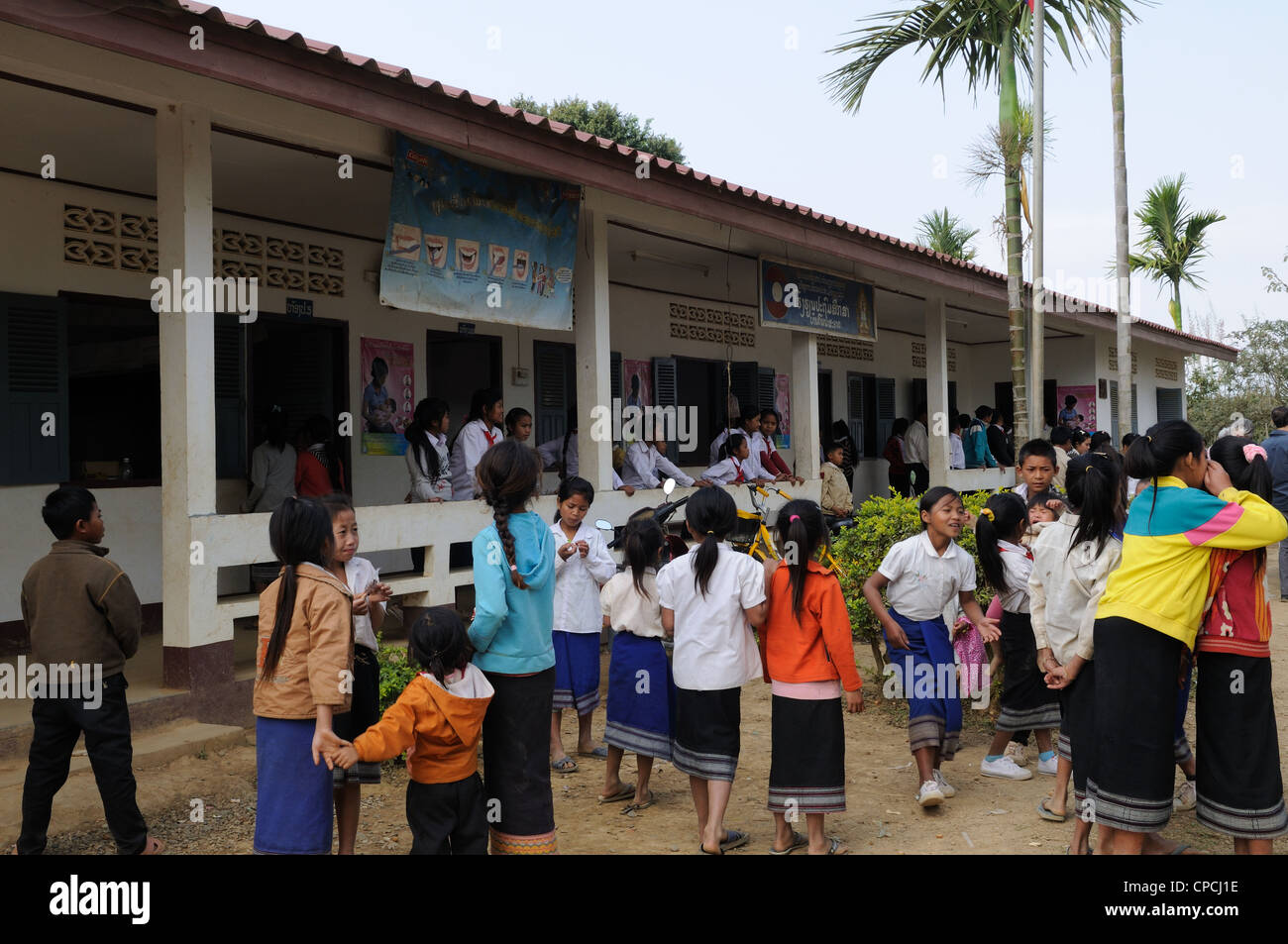 Lao children playing hi-res stock photography and images - Alamy