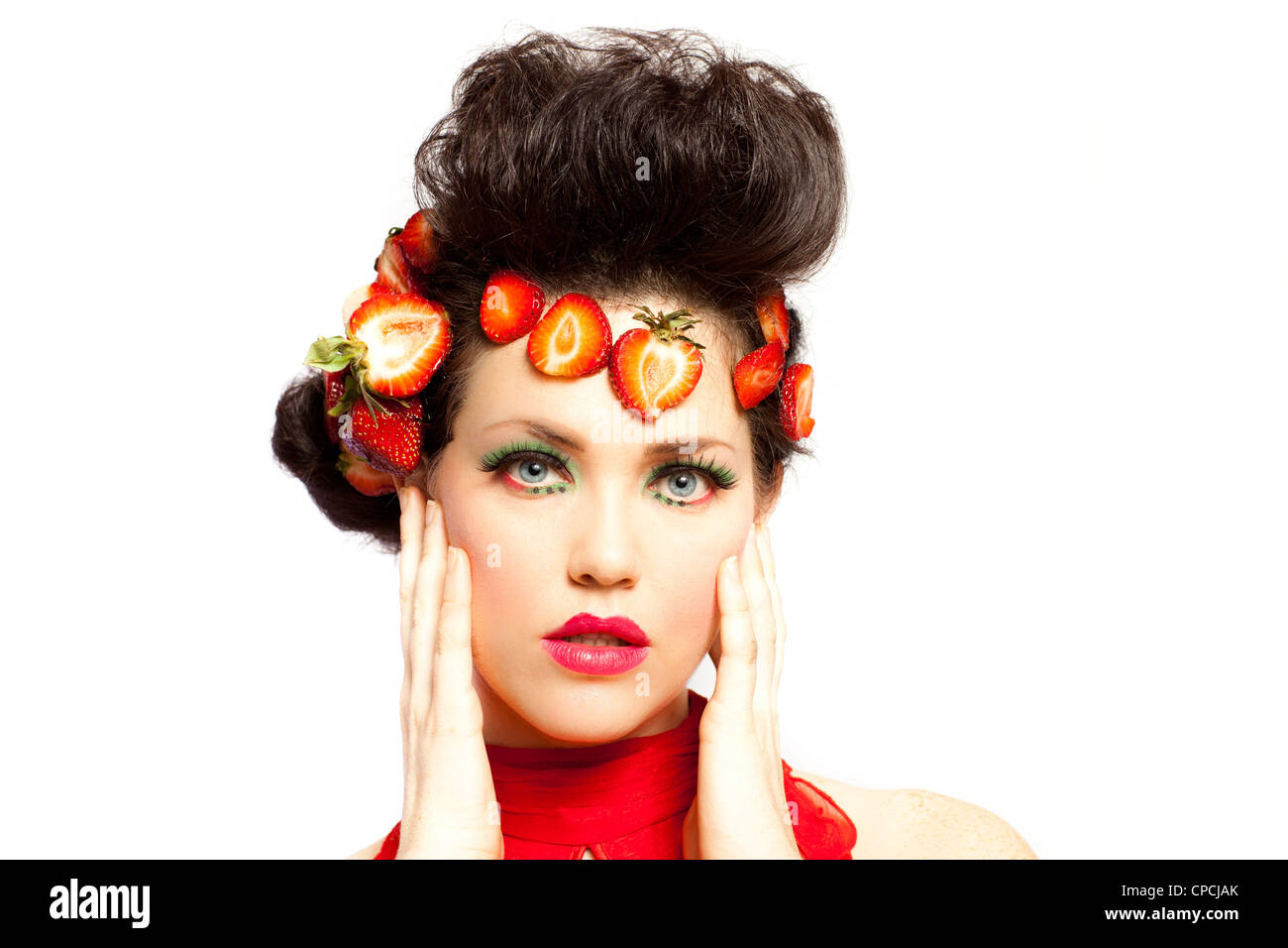 Cartoon strawberries hi-res stock photography and images - Alamy