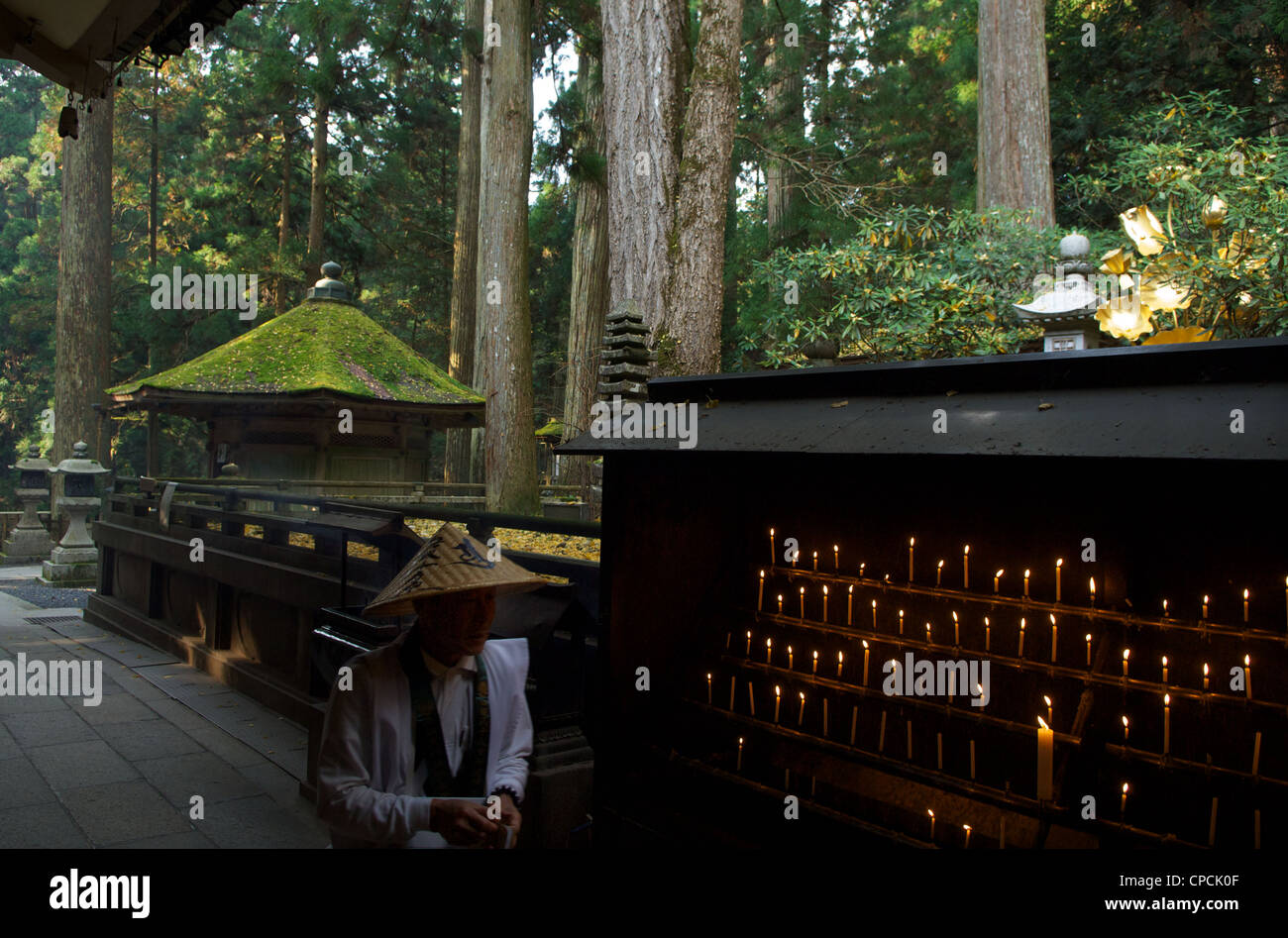 Okuno In Buddhist Cemetary, the largest in Japan. Koyasan, Honshu ...