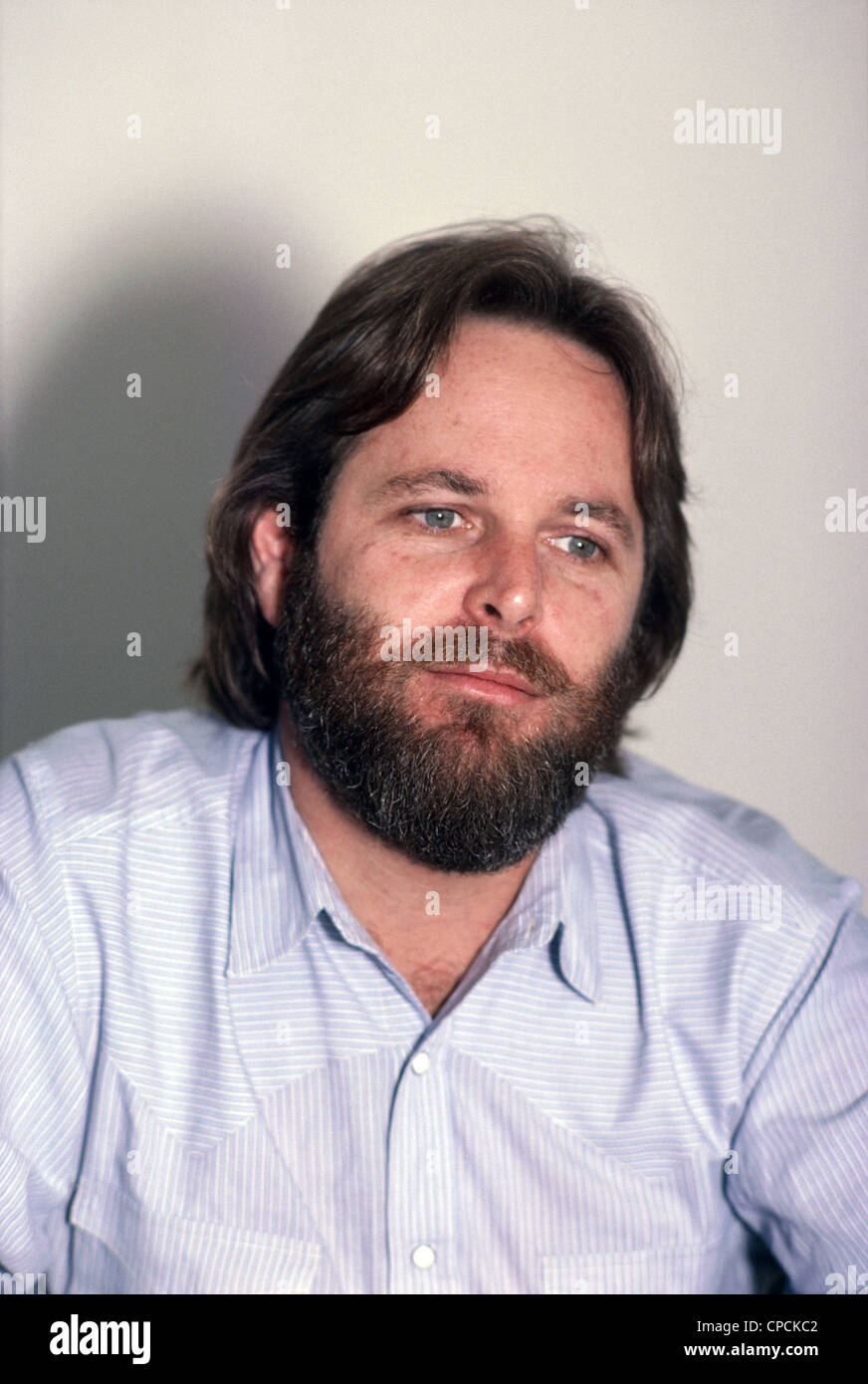 BEACH BOYS US group with Carl Wilson in May 1981. Photo Jeffrey Mayer ...