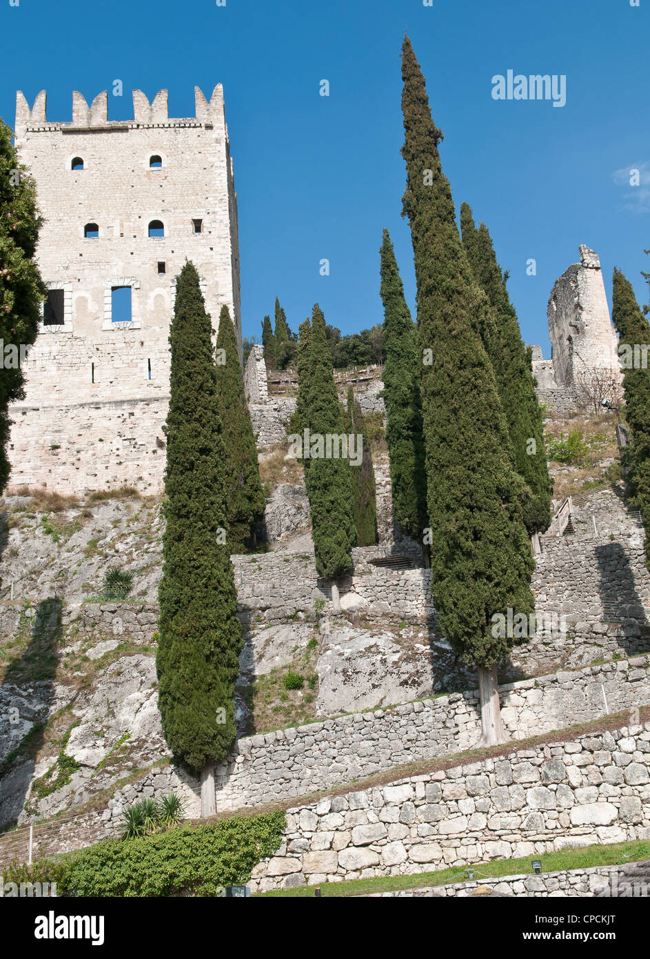 Castello di arco castle hi-res stock photography and images - Alamy