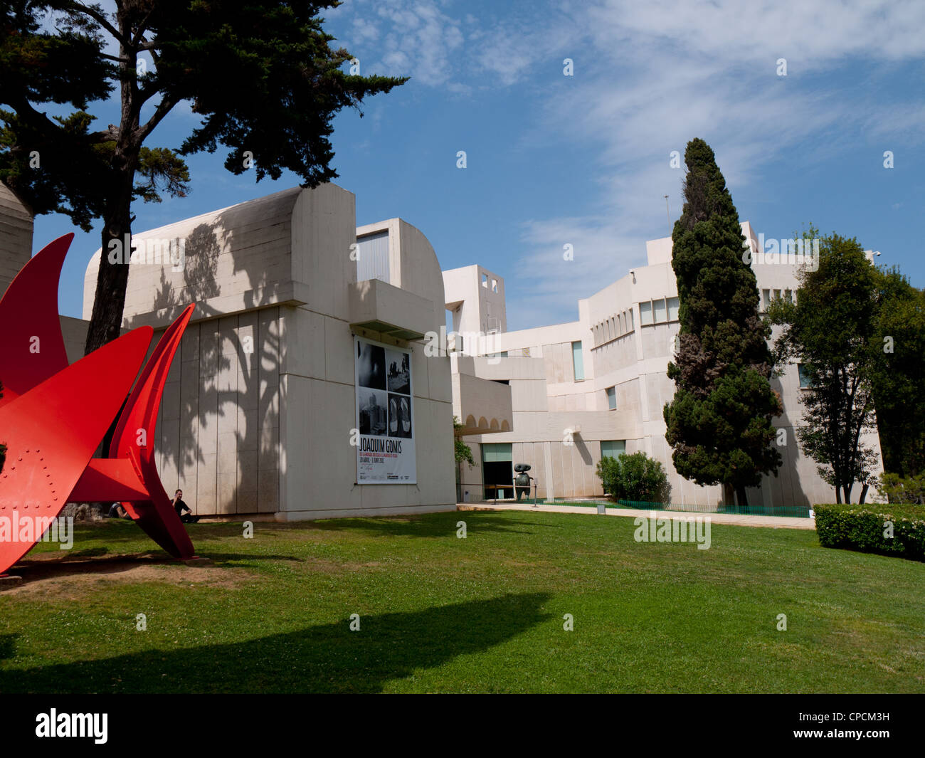 Fundacio Joan Miro - Joan Miro Foundation museum, Barcelona Stock Photo ...