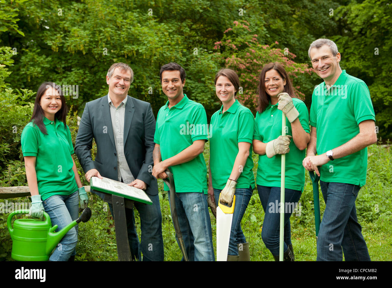 Proud gardeners hi-res stock photography and images - Alamy