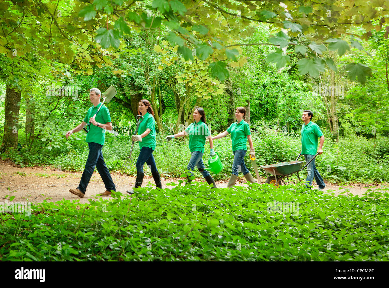 Gardeners vehicle hi-res stock photography and images - Alamy