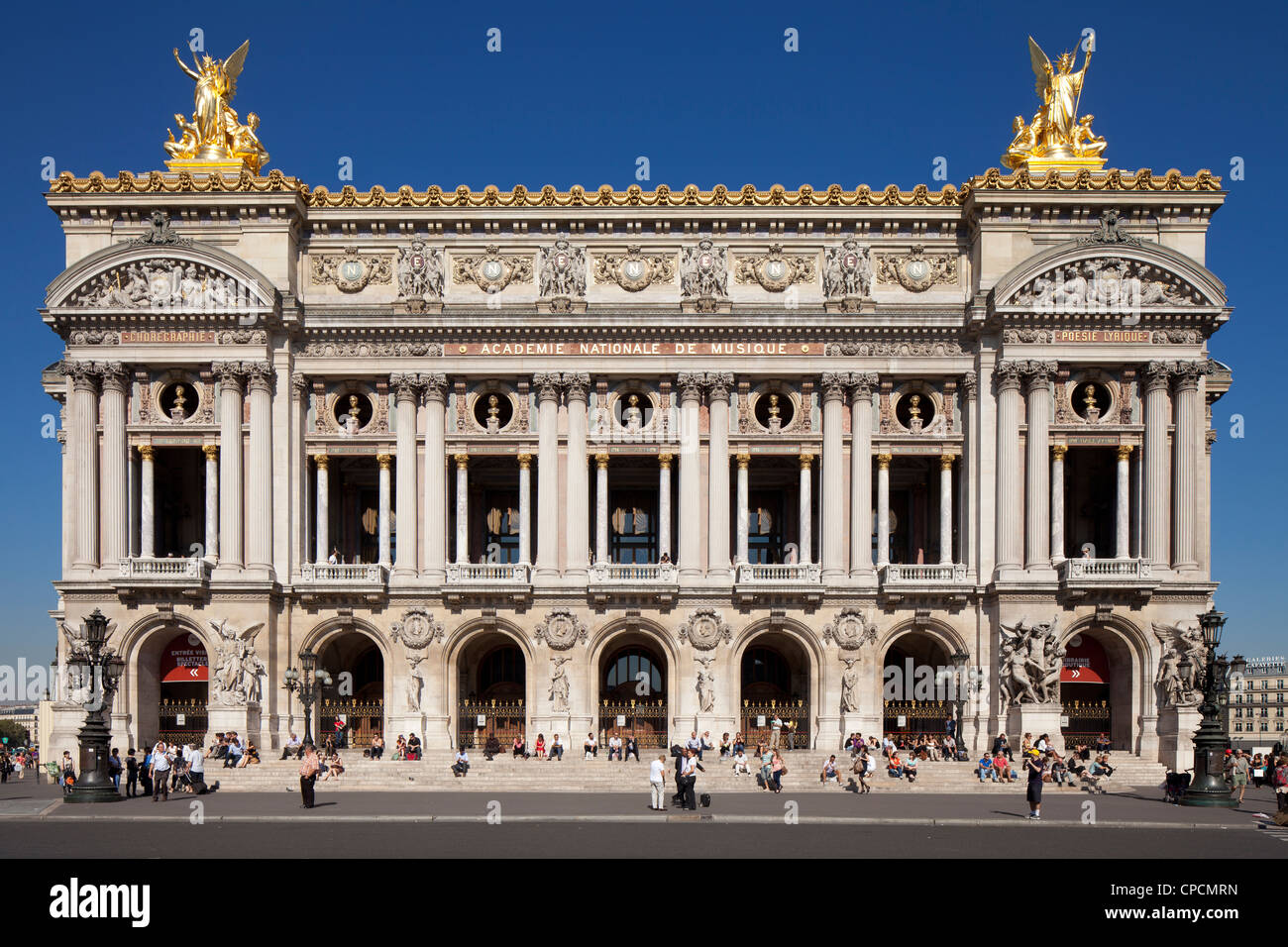 Paris Opera house. Paris, France Stock Photo - Alamy