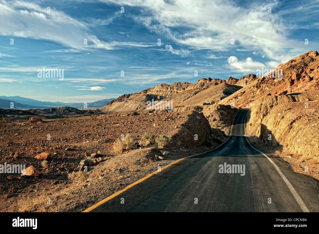 Artist Drive is a one way loop road leading to the multi hued Artist ...