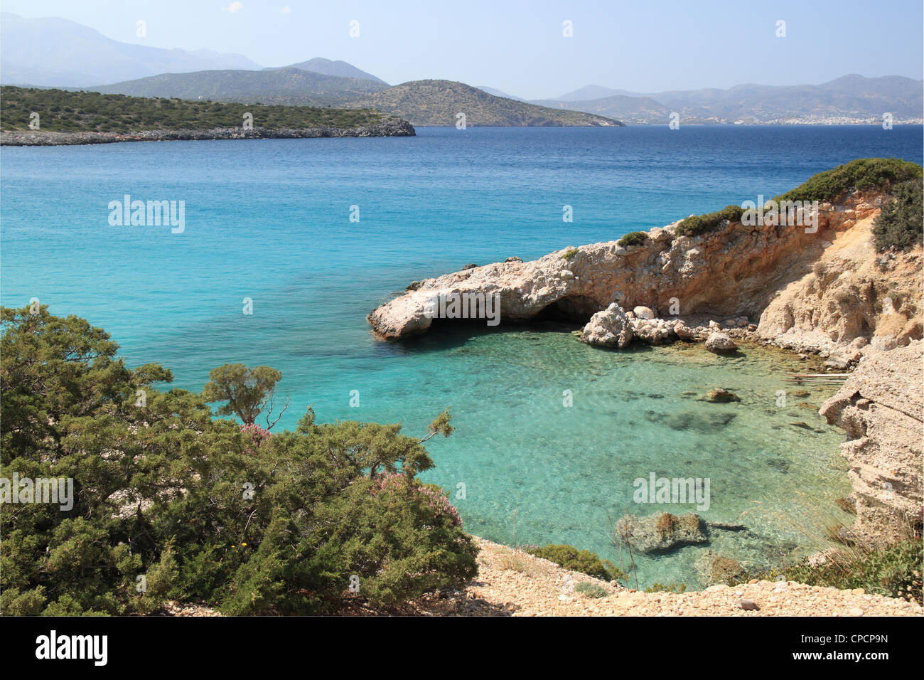 Voulisma Beach (aka Golden Beach) at Istron Kalo Horia, Gulf of ...