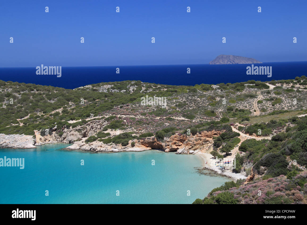 Voulisma Beach (aka Golden Beach) at Istron Kalo Horia, Gulf of ...