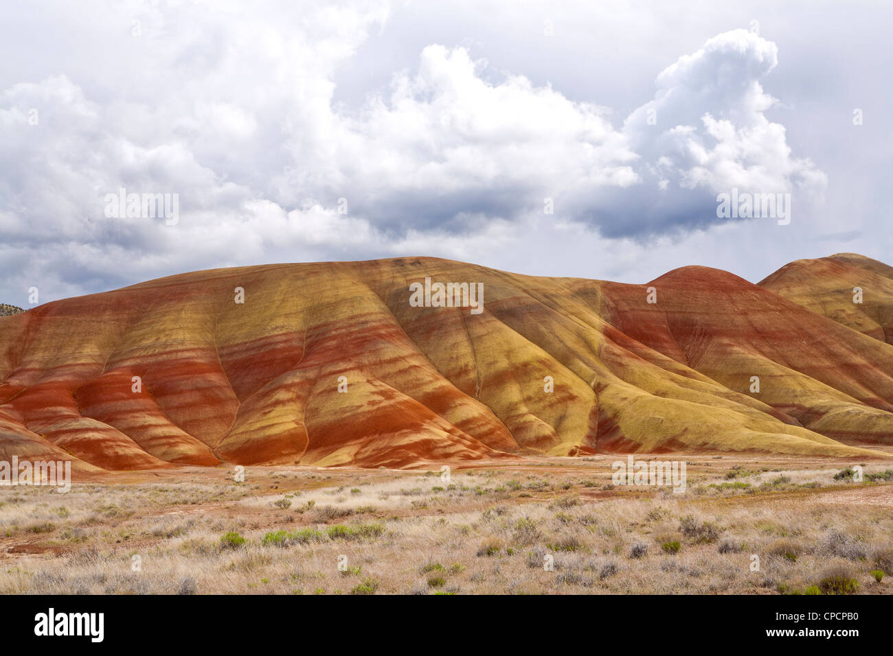 The beauty of the Painted Hills in Oregon Stock Photo - Alamy