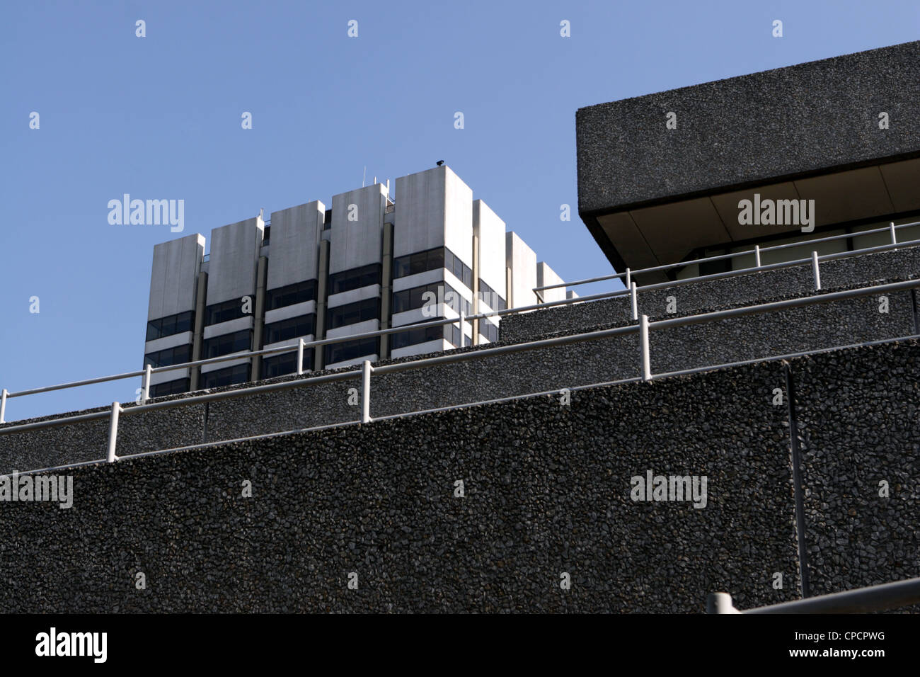 Top of Kent House, HQ of ITV, Southbank, London, UK Stock Photo - Alamy