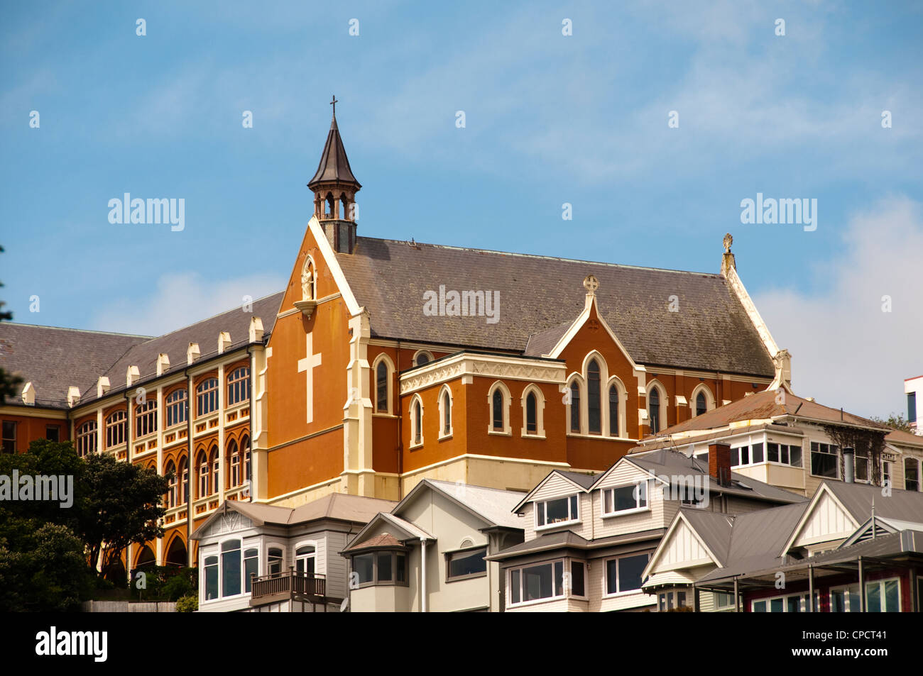 New Zealand, North Island, Wellington monastery Saint Gerard Stock ...