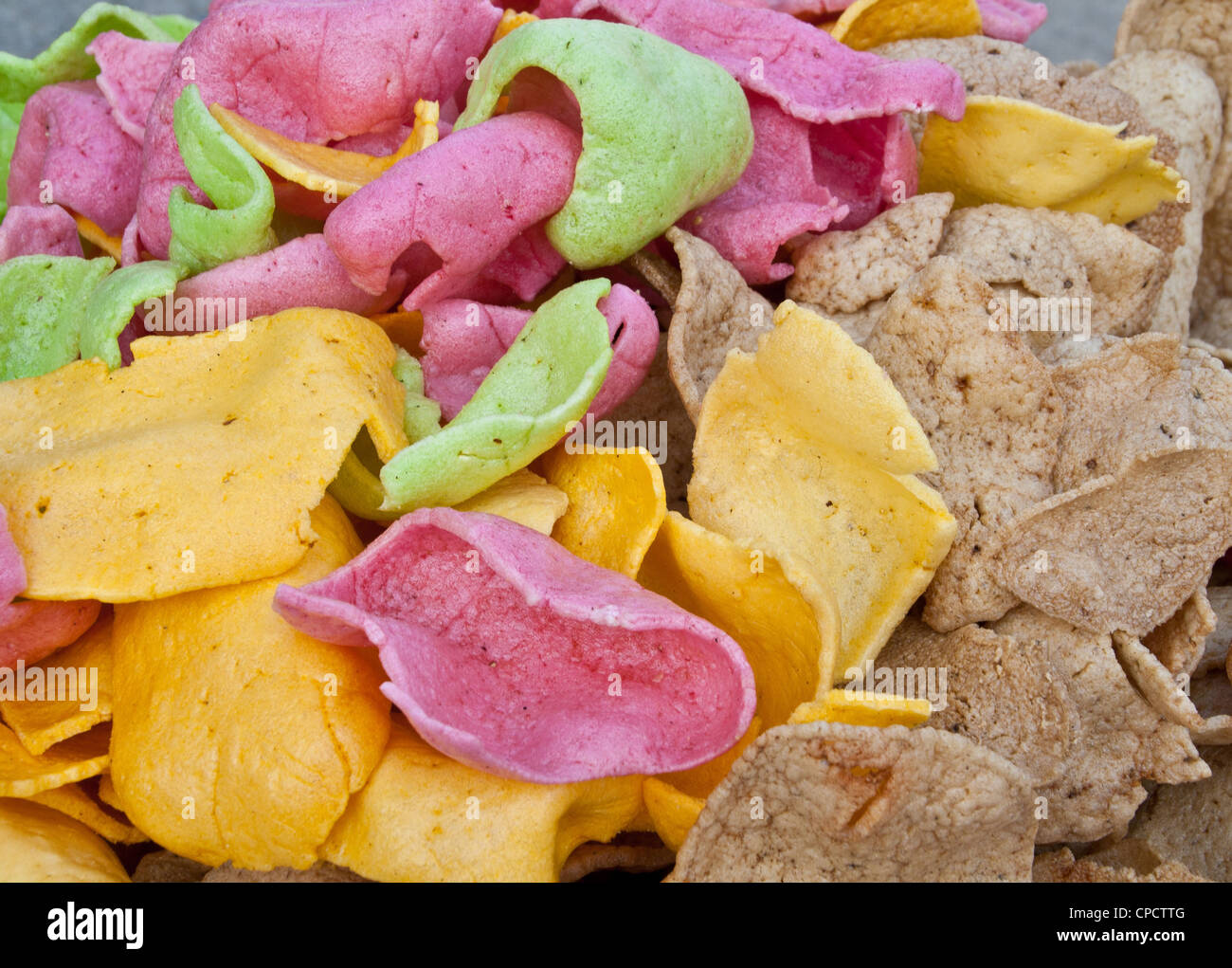 Cornflakes Thai Style. Made from rice, very delicious Stock Photo - Alamy