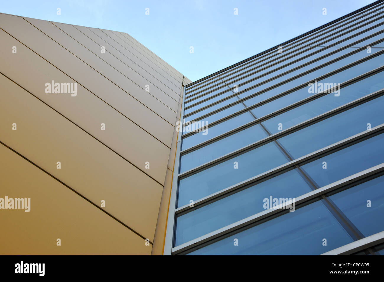 Close-up shooting modern business building Stock Photo - Alamy