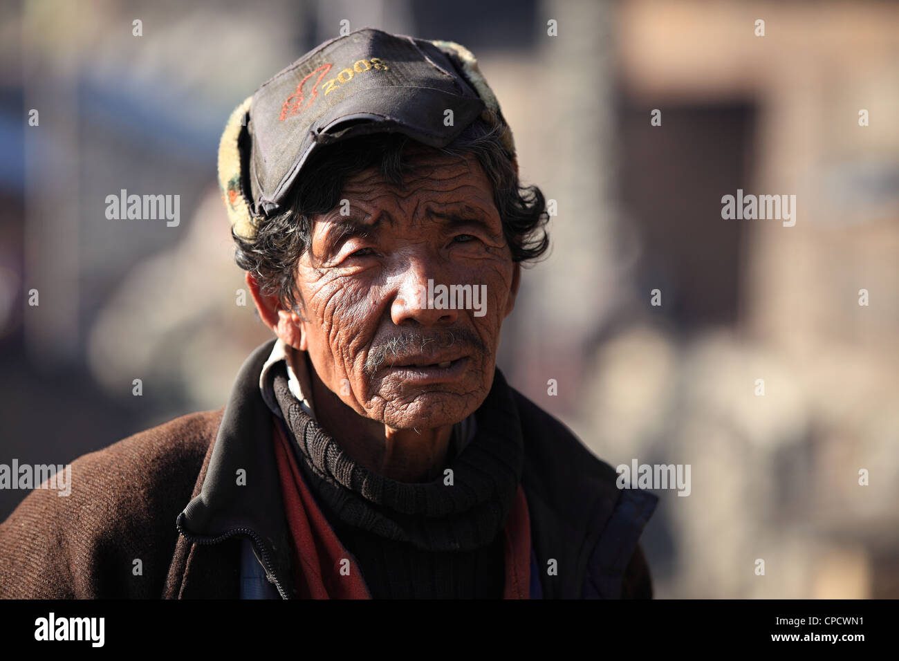 Nepali tamang man nepal hi-res stock photography and images - Alamy