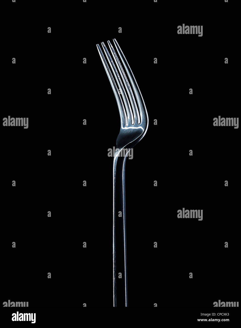 Silver fork with no food hi-res stock photography and images - Alamy