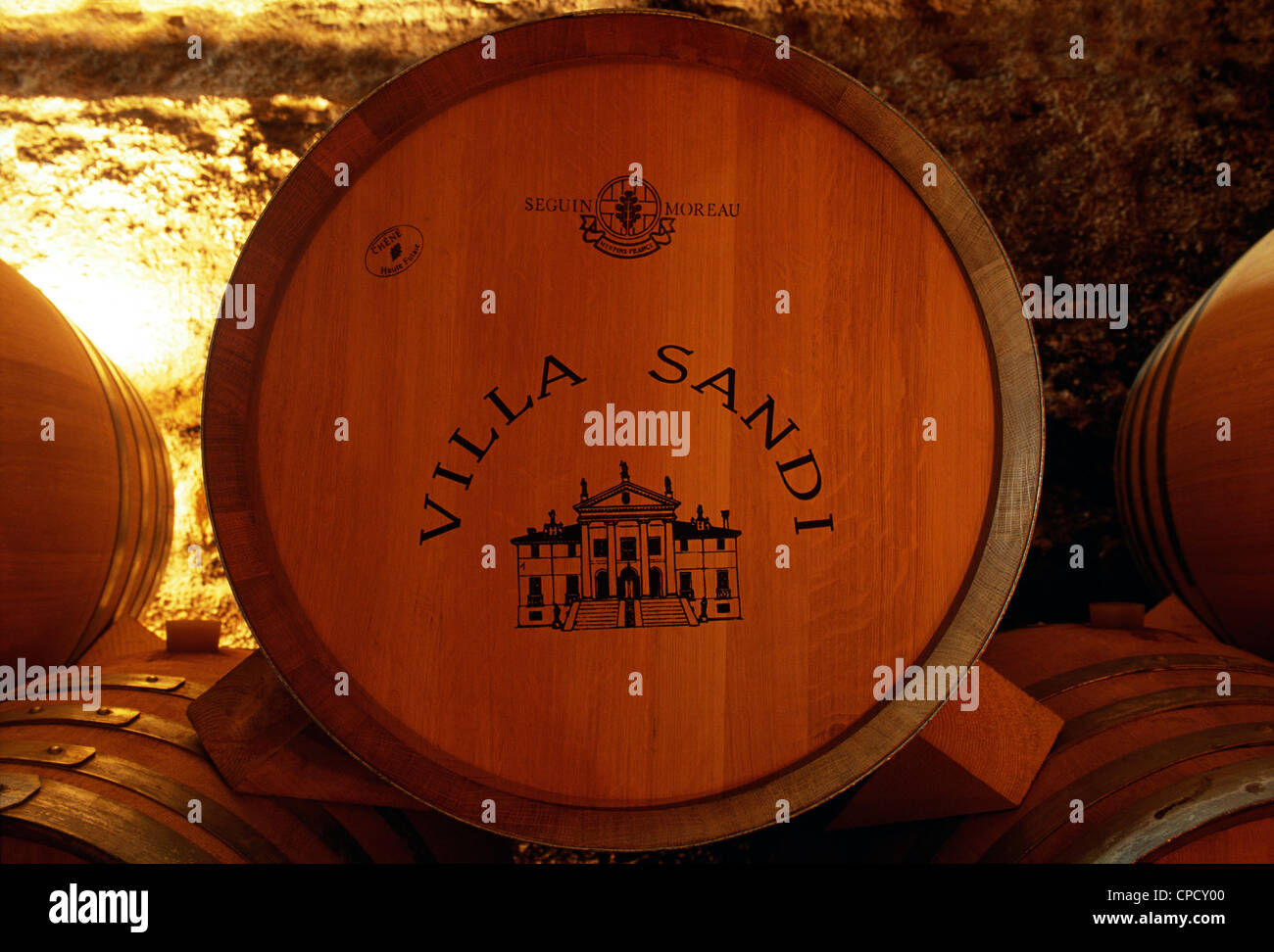 Villa Sandi. Wine Cellar. Crocetta del Montello, Treviso, Veneto, Italy ...