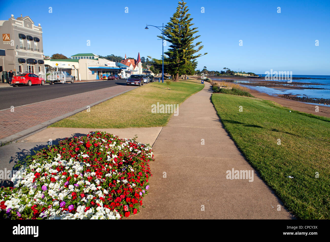 The main street of Penguin, Tasmania Stock Photo - Alamy