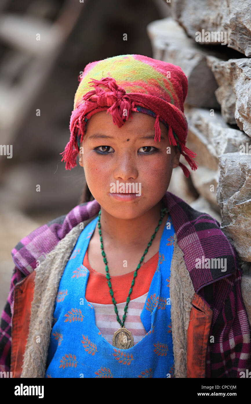 Beautiful nepali girl hi-res stock photography and images - Alamy