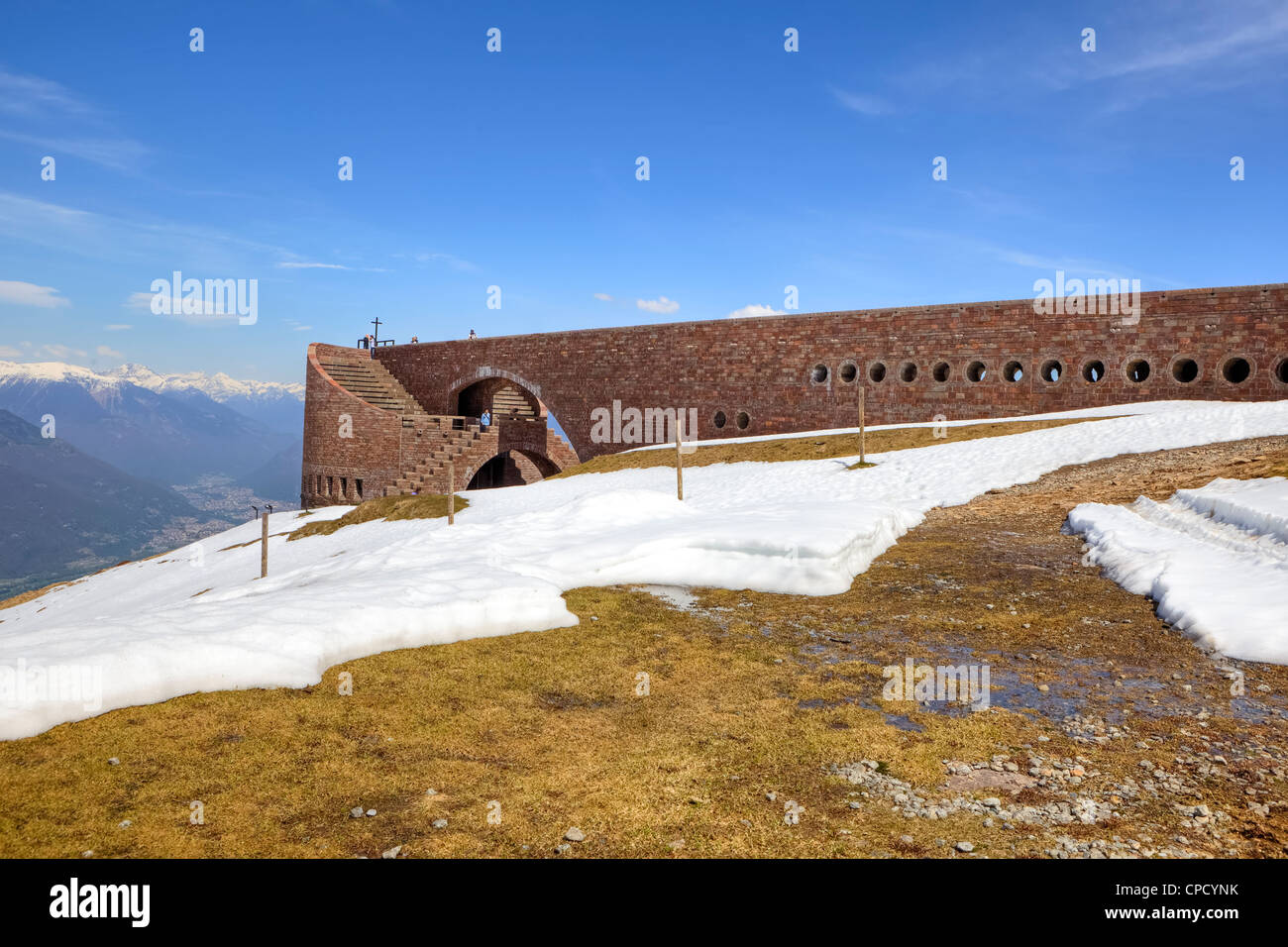 Monte Tamaro, Chapel of Santa Maria degli Angeli, Ticino, Switzerland ...