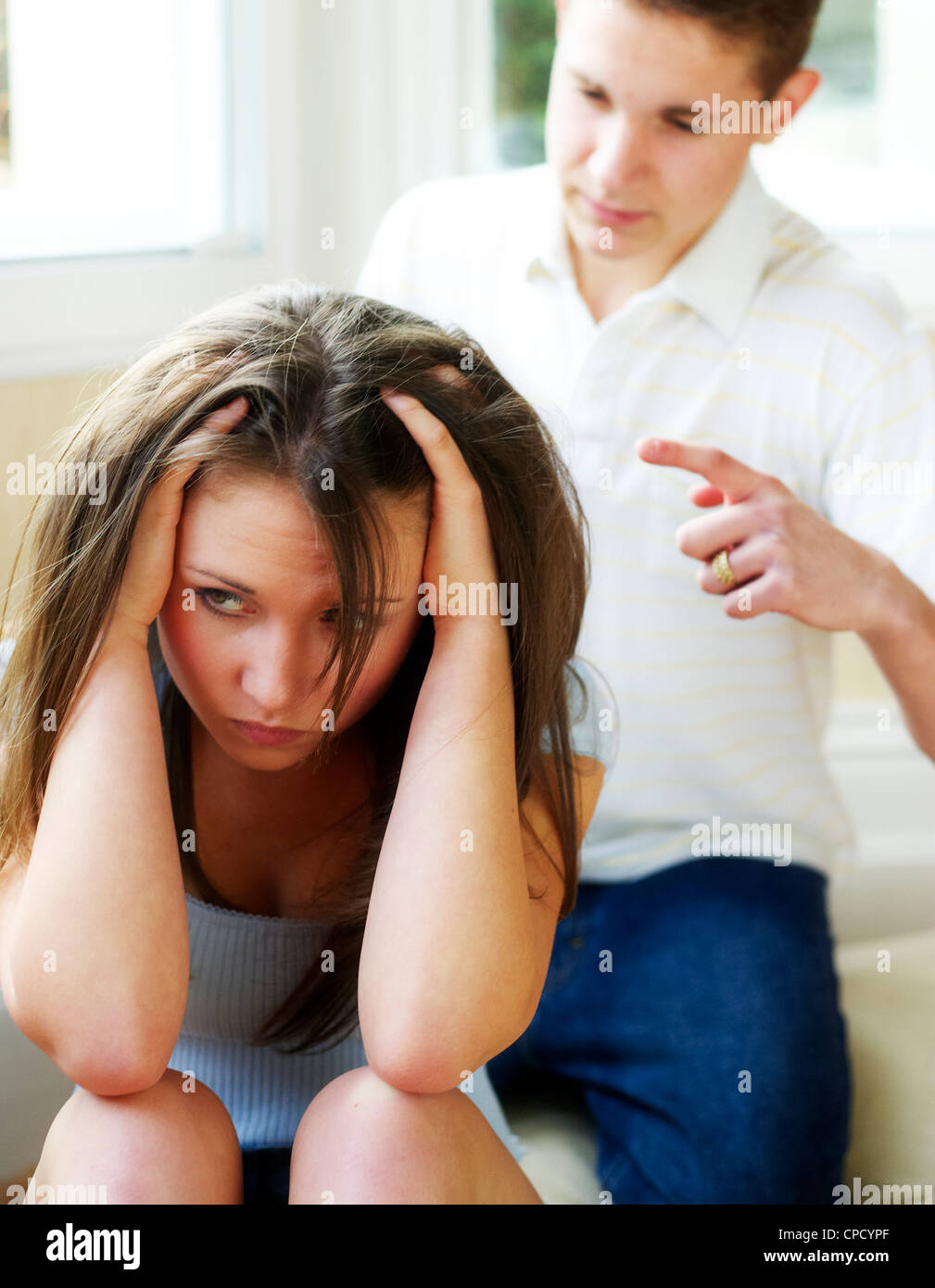 Husband wife money row hi-res stock photography and images - Alamy