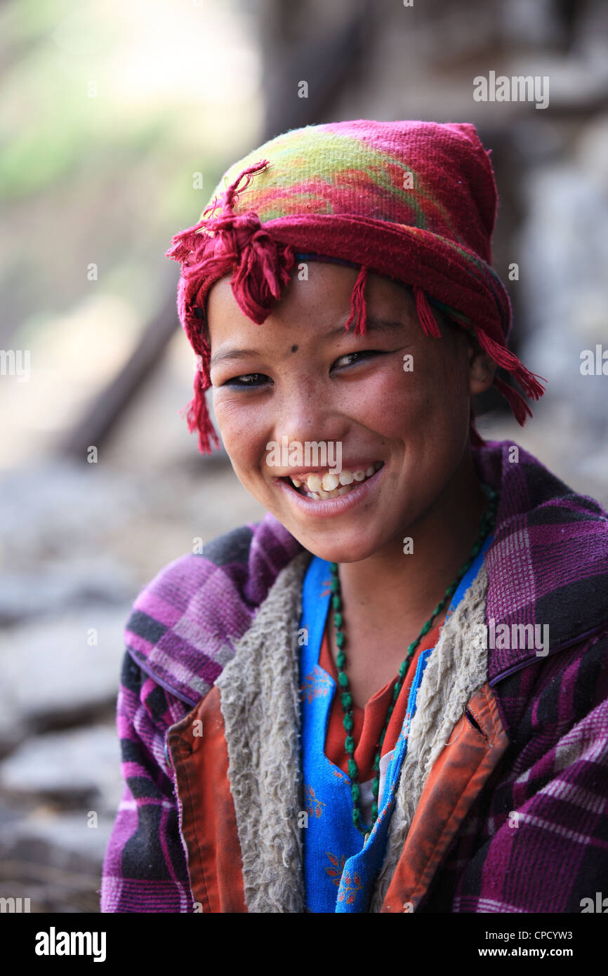 Tamang girls hi-res stock photography and images - Alamy