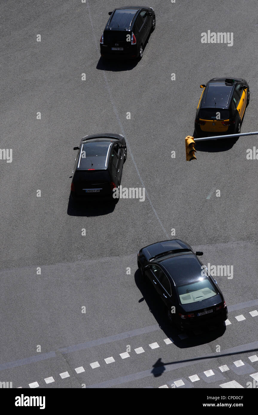 car asphalt city traffic moving cars automobiles automobile car ...