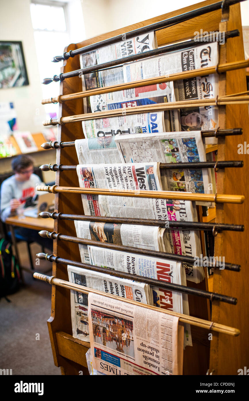 Vintage Library Newspaper Rack at Maya Hart blog