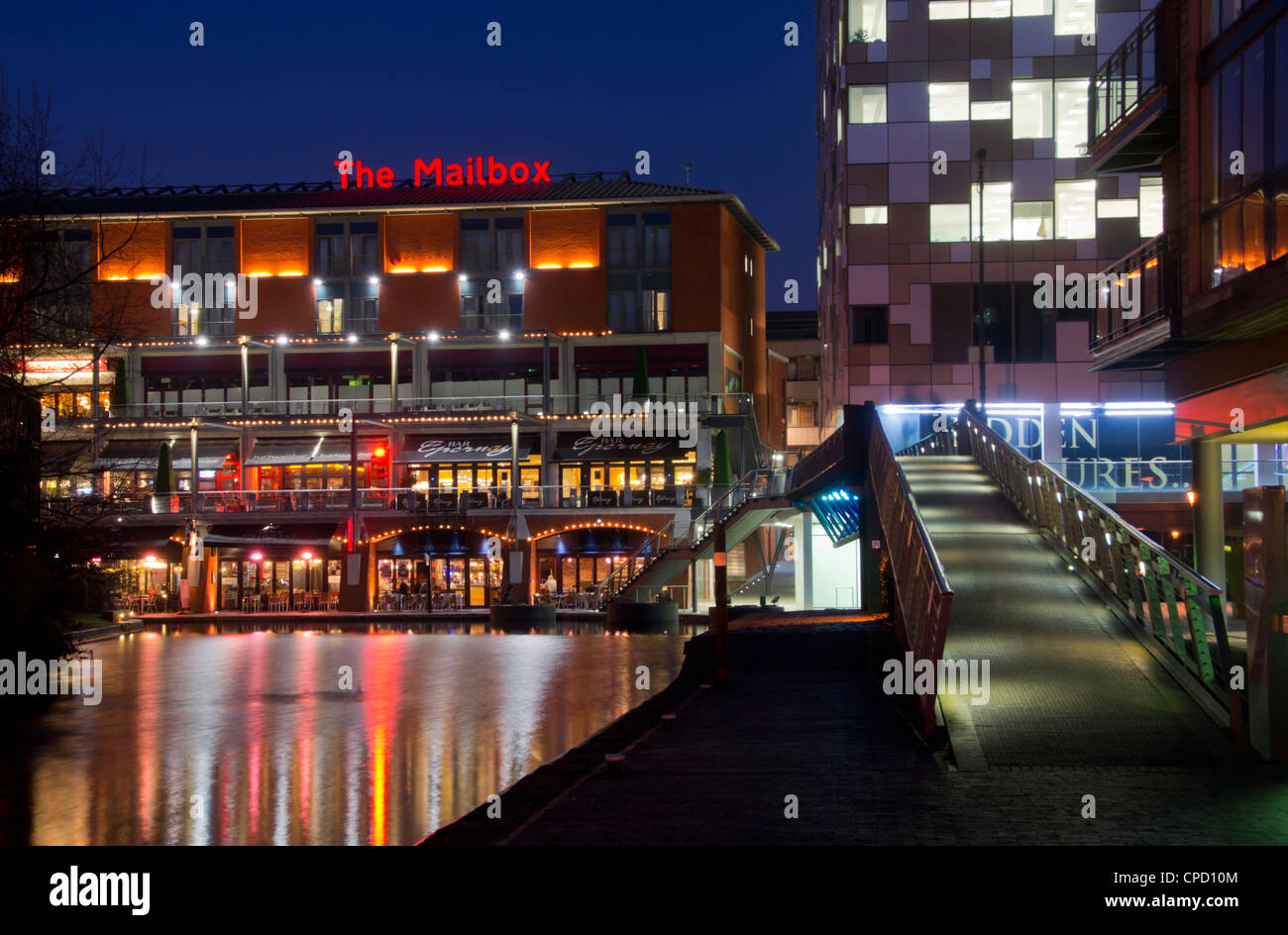 The Mailbox, Canal area, Birmingham, Midlands, England, United Kingdom ...