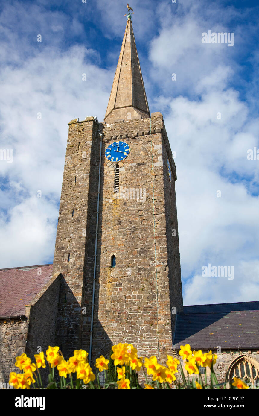 St. Mary's Church, Tenby, Pembrokeshire, Wales, United Kingdom, Europe ...