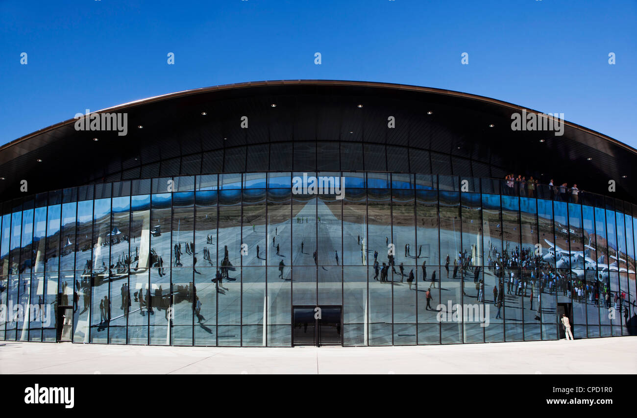 Vigin Galactic Gateway spaceport building, Upham, New Mexico, United ...