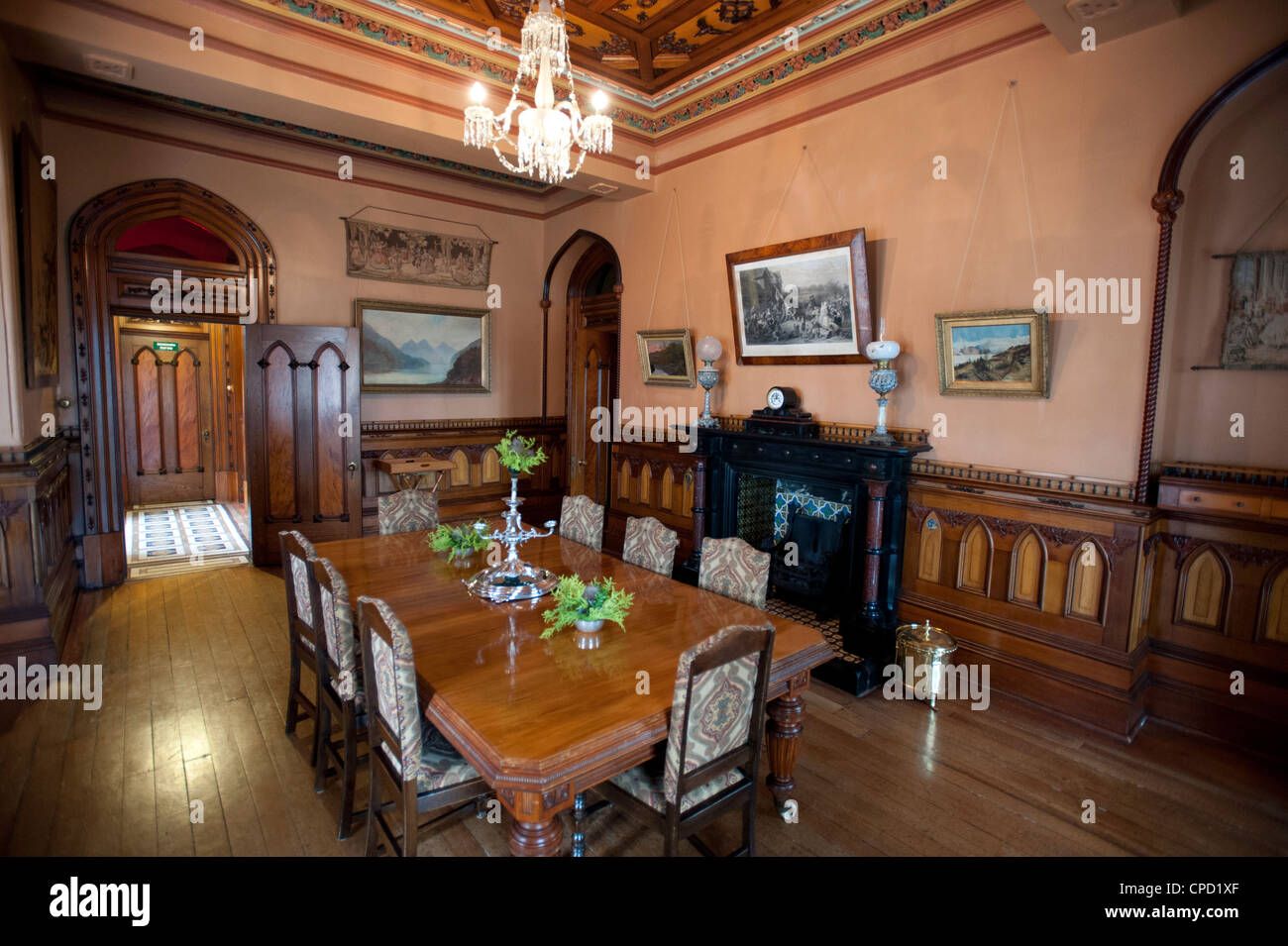 Larnachs Castle, Dunedin, Otago Peninsula, South Island, New Zealand ...