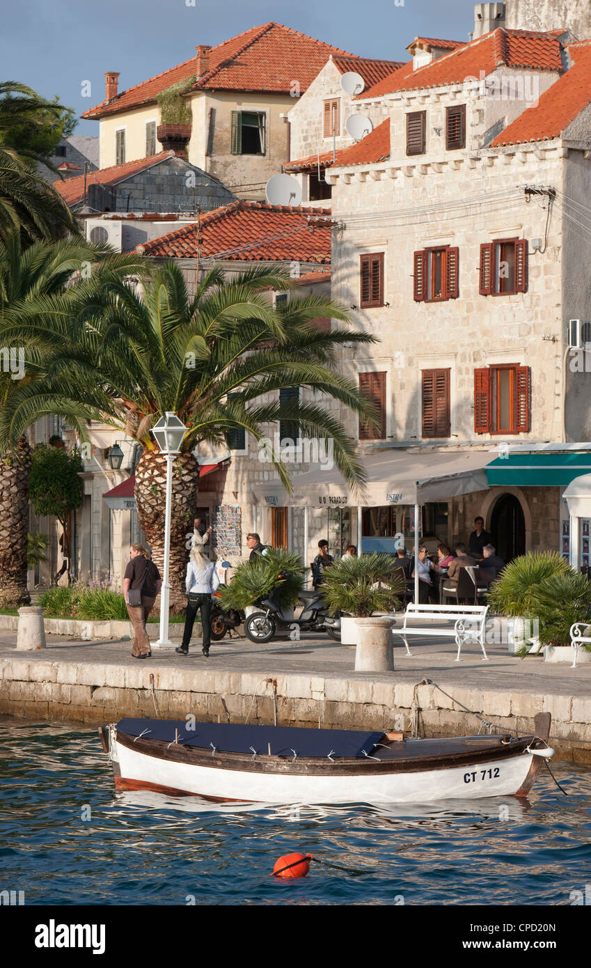 Traditional fishing boat waterfront cavtat hi-res stock photography and ...