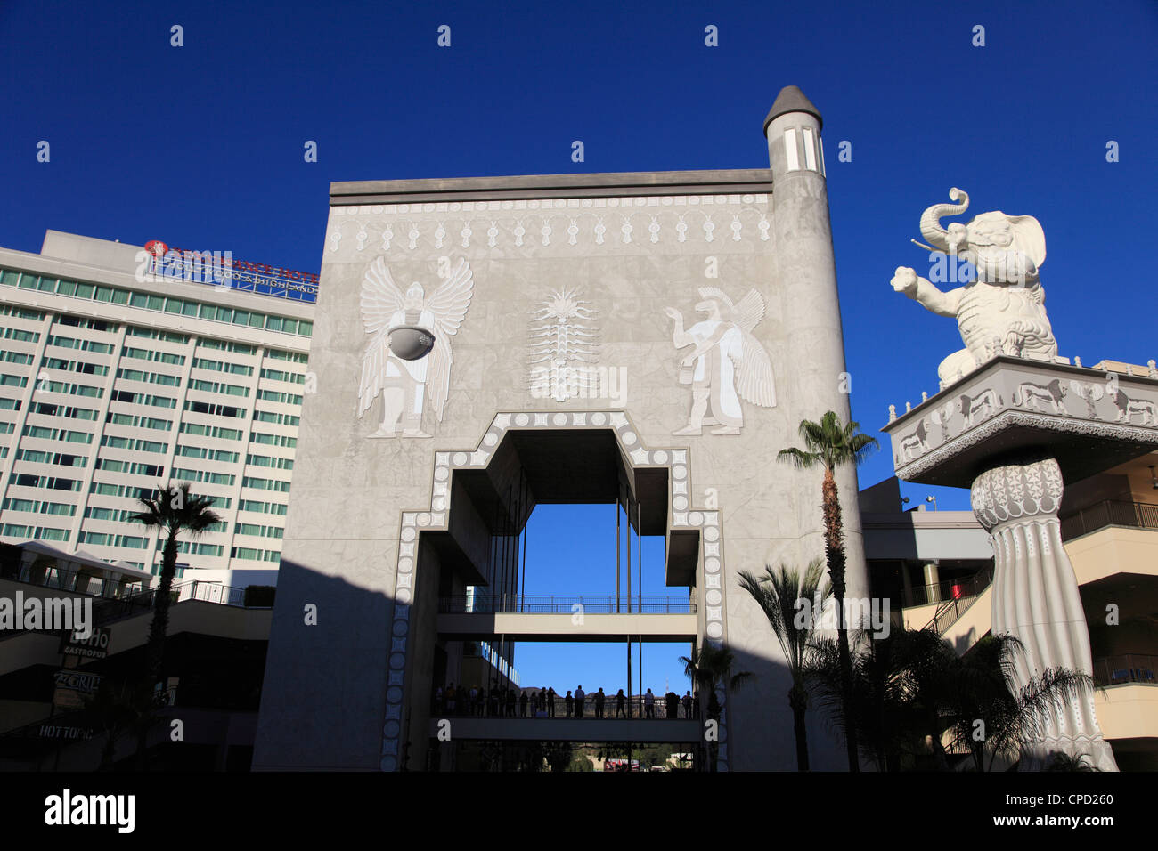 Hollywood and Highland Shopping Center, Hollywood Boulevard, Hollywood ...
