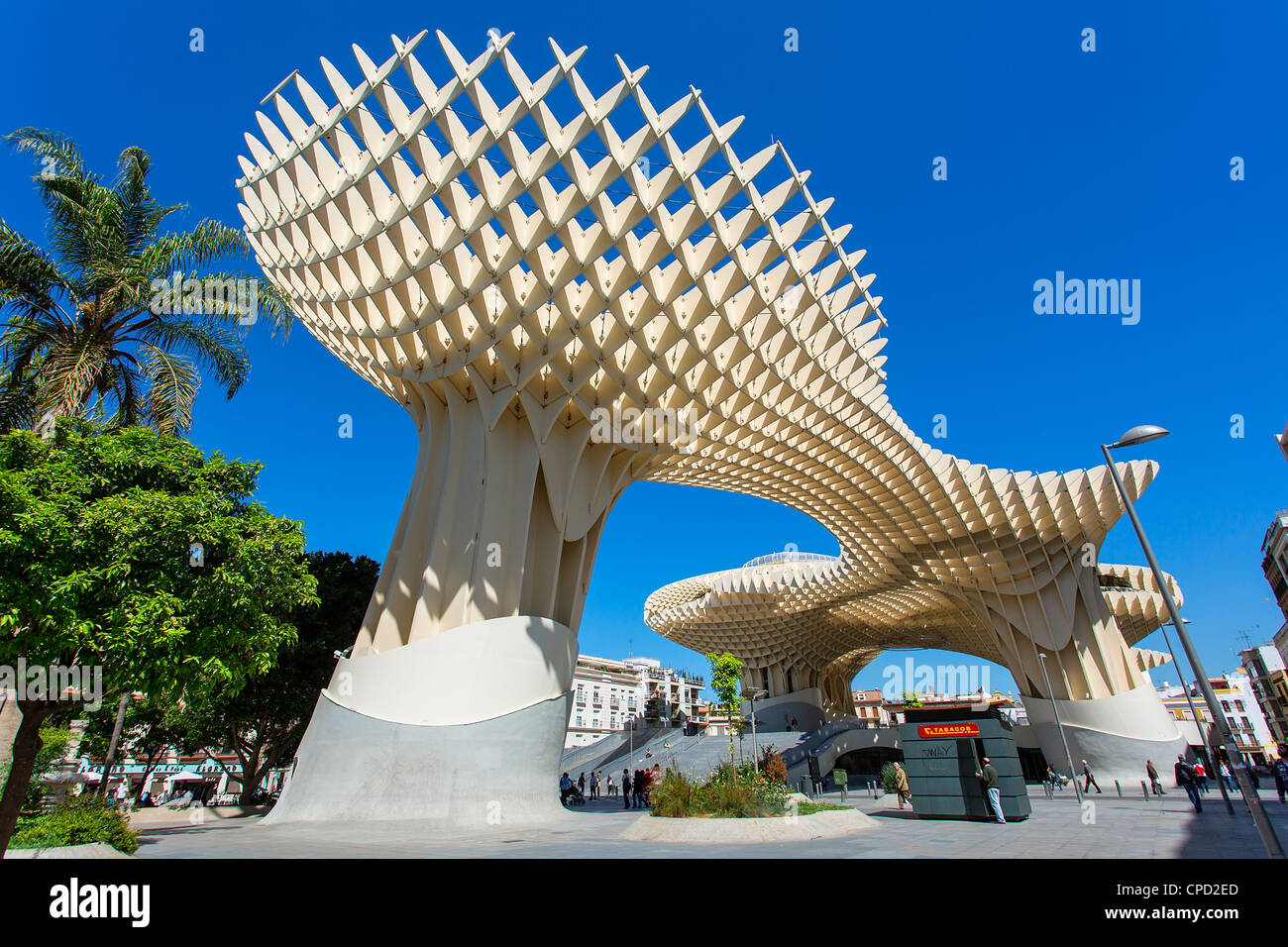 Seville, Metropol Parasol, J. Mayer H Architects Stock Photo - Alamy