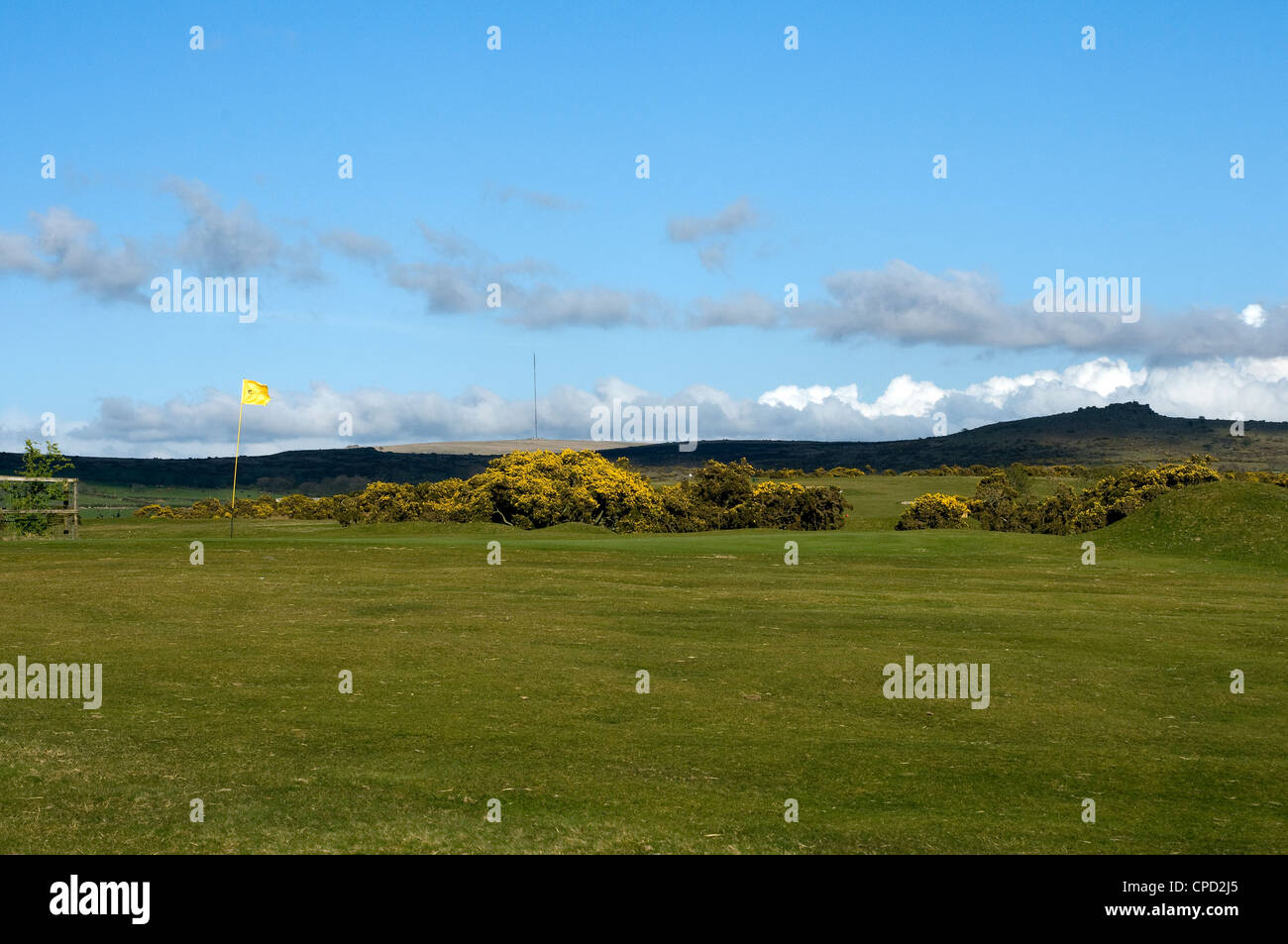 Tavistock golf course Stock Photo - Alamy