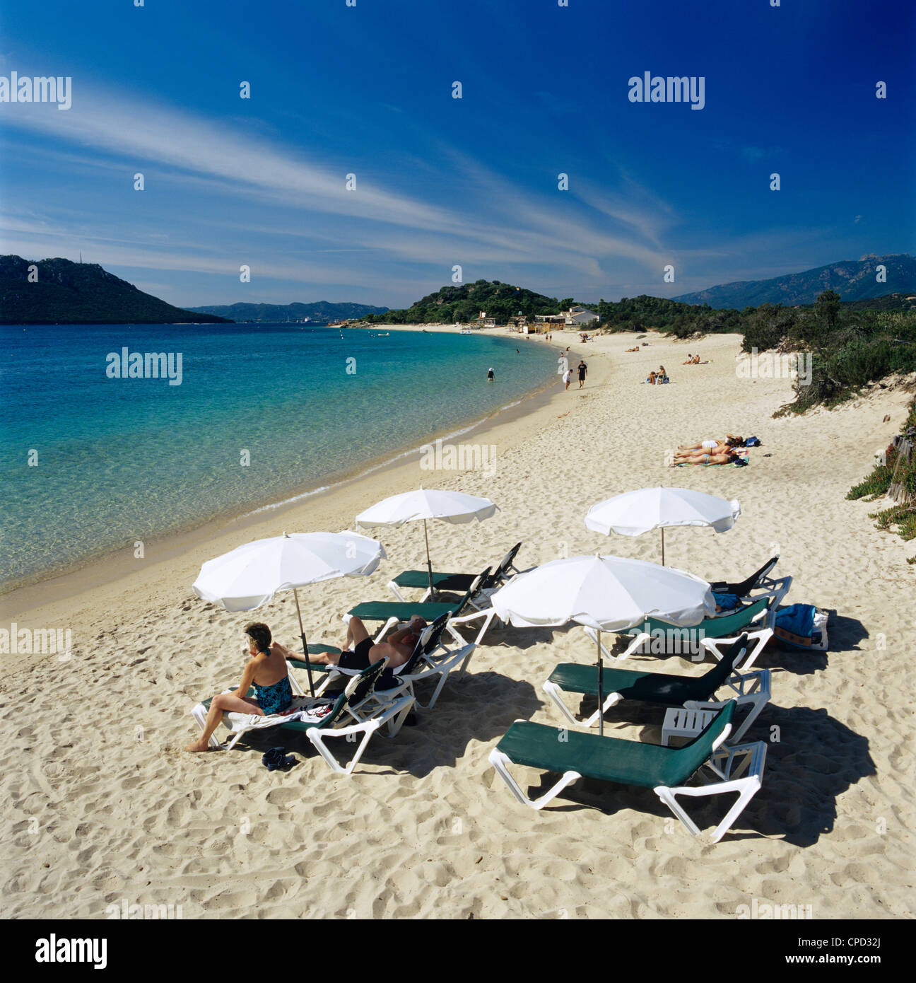 Cala rossa beach corsica hi-res stock photography and images - Alamy