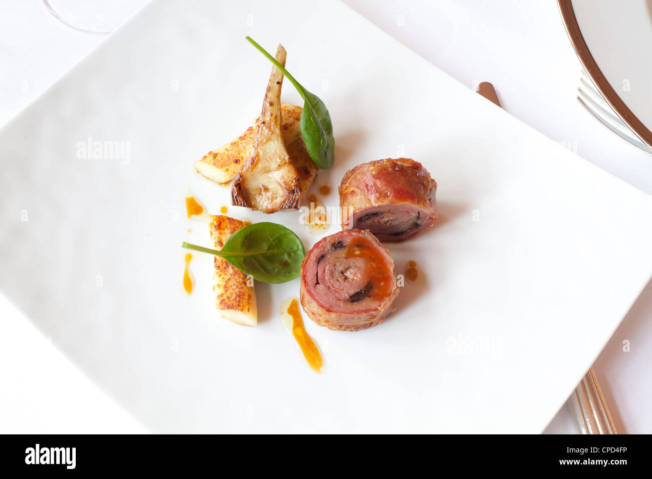 Connaught Hotel restaurant London Stock Photo - Alamy