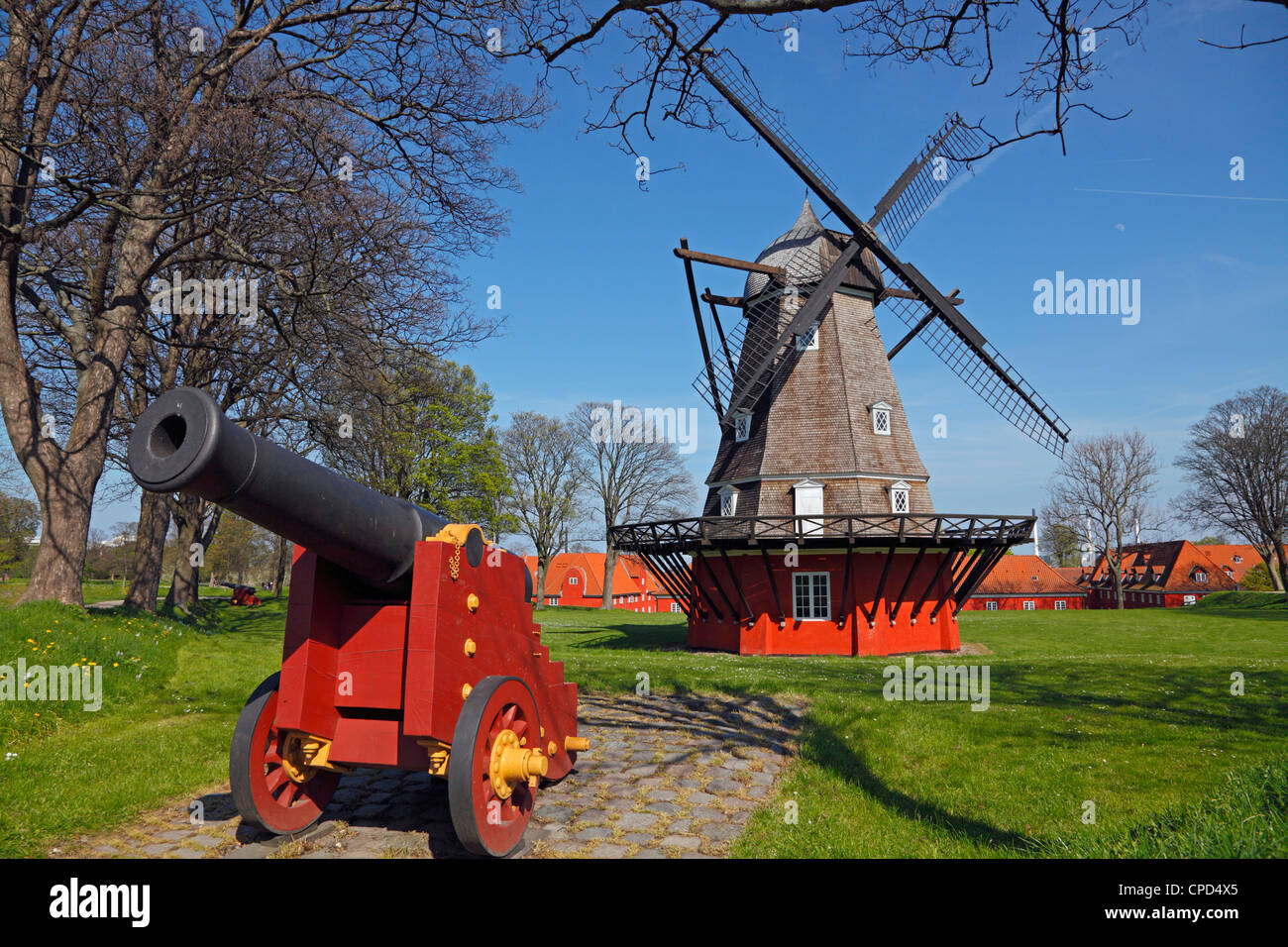 Windmills denmark hi-res stock photography and images - Alamy