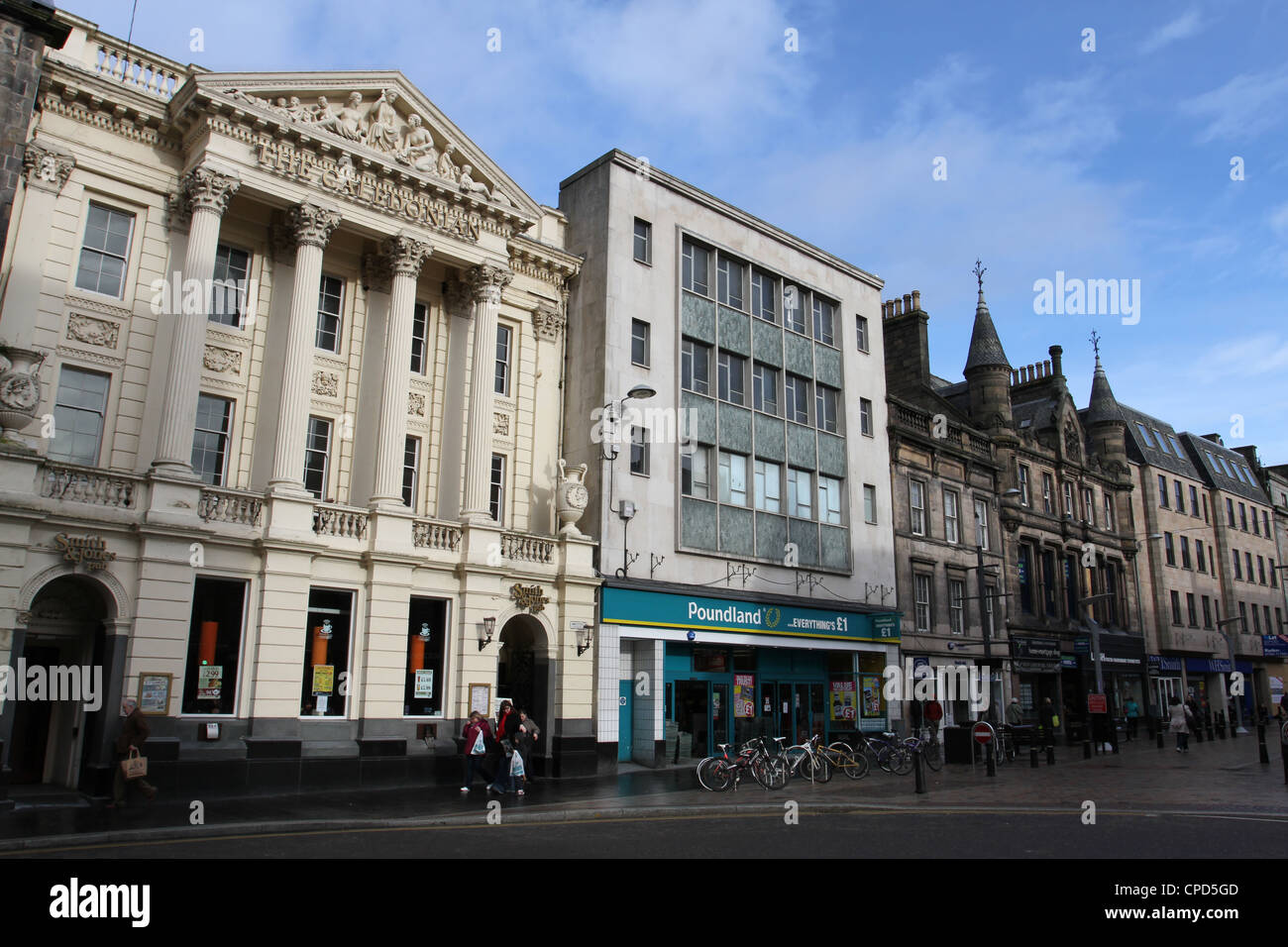 Scottish inverness street scene hi-res stock photography and images - Alamy